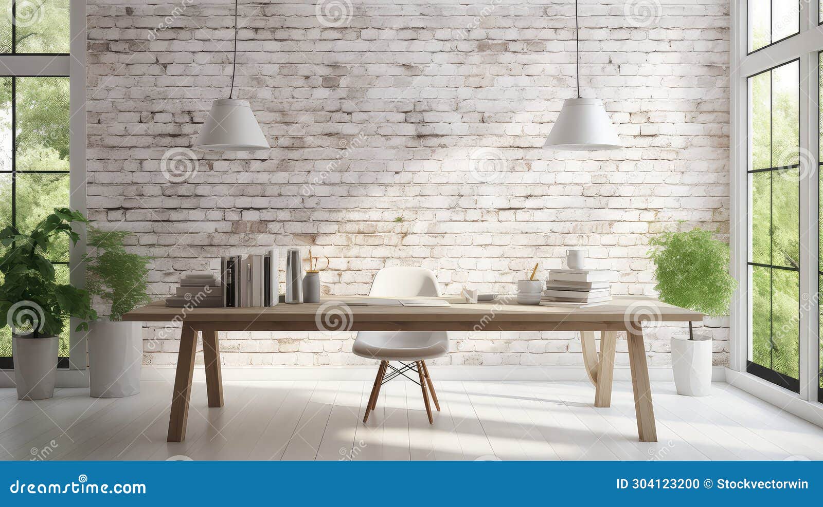 Professional Wallpaper Office Background Stock Illustration ...