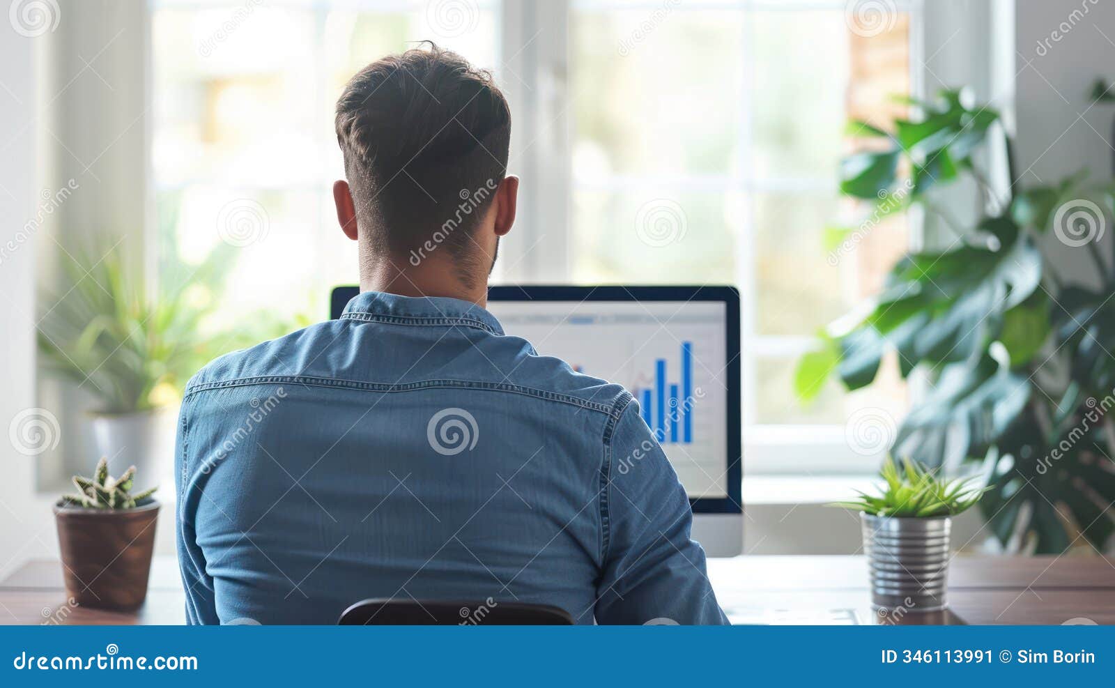 Professional Webinar Scene With Participants Practicing Digital ...