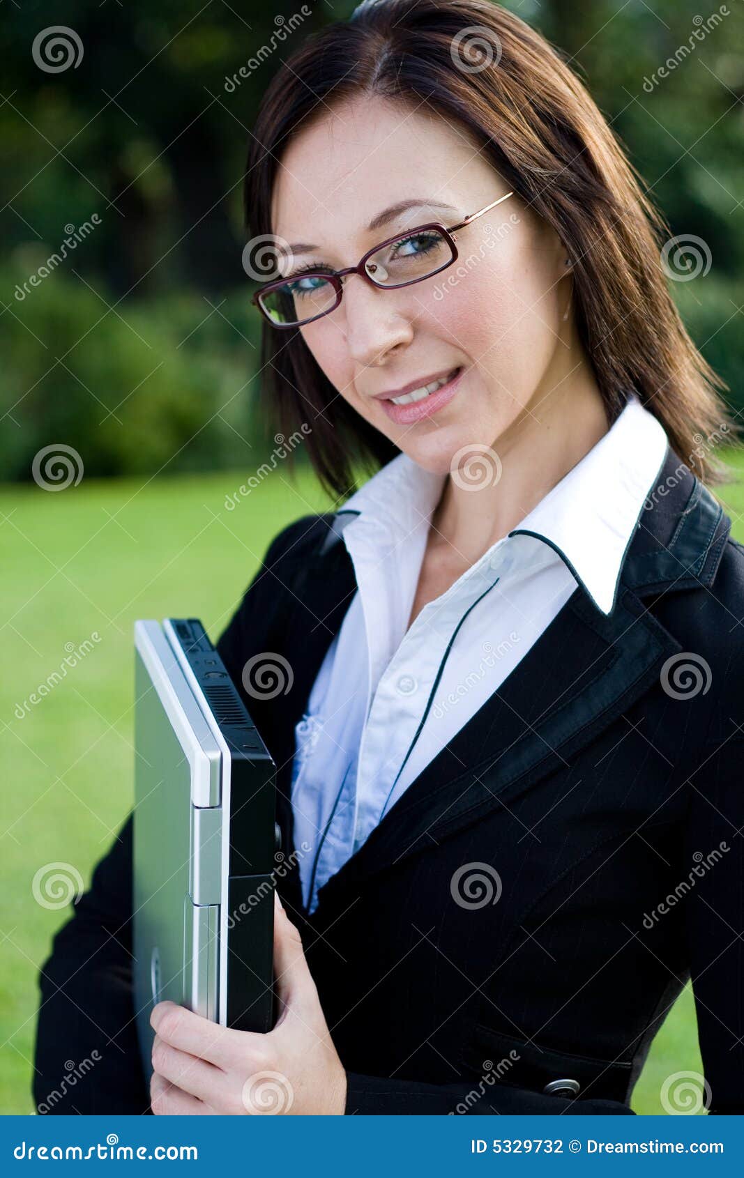 Professional woman stock photo. Image of blue, communication - 5329732