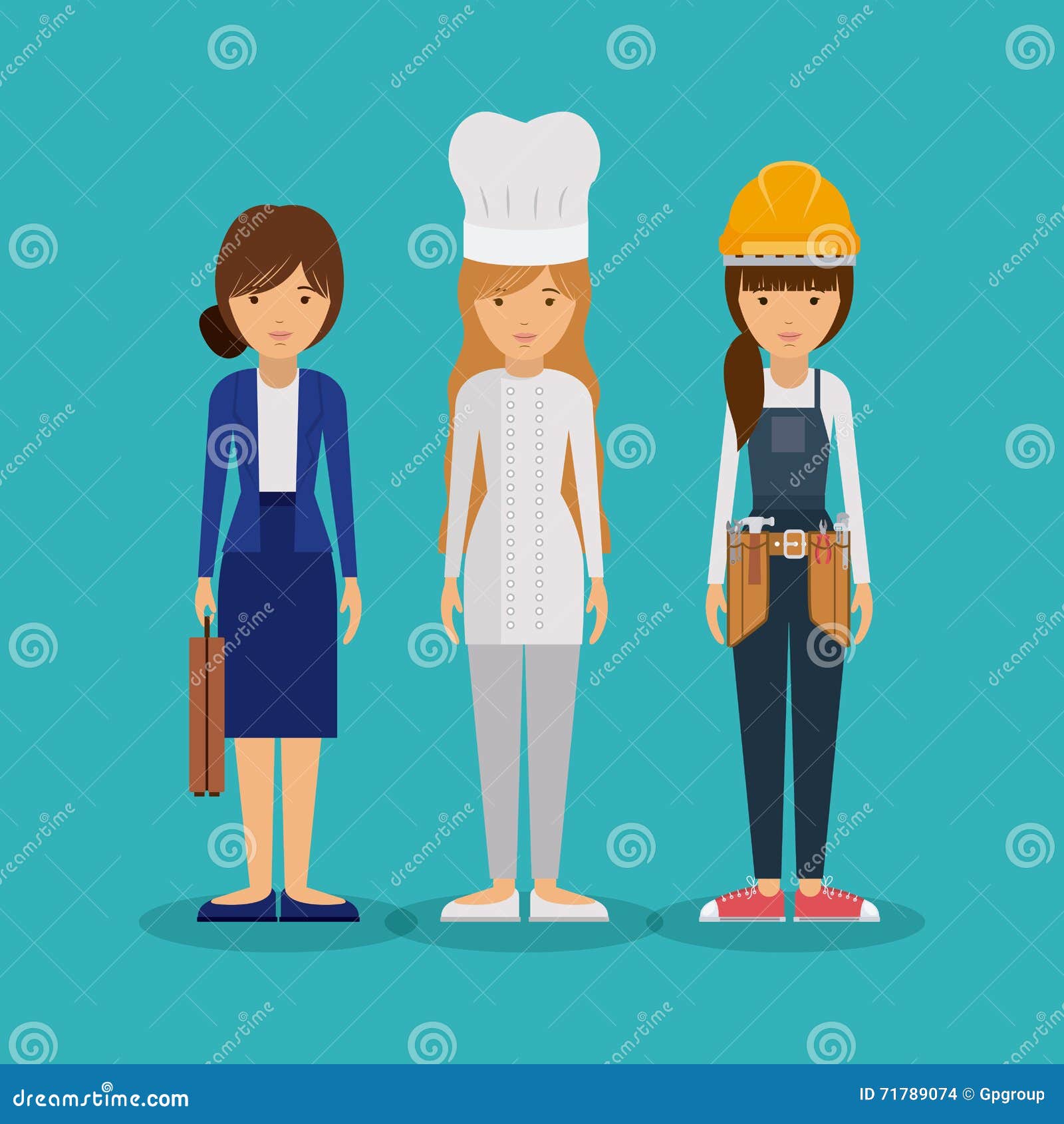 Professional women design stock vector. Illustration of businesswoman ...