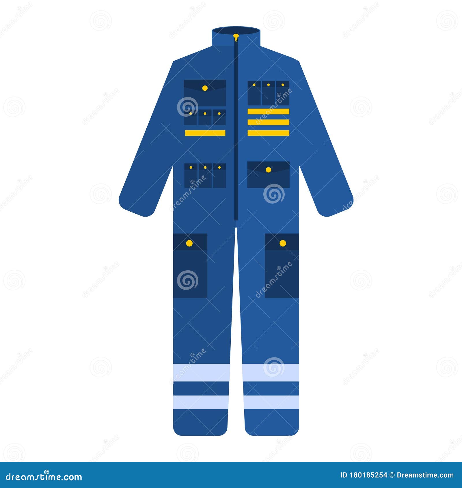 Professional Work Clothes. Vector Illustration Stock Vector ...