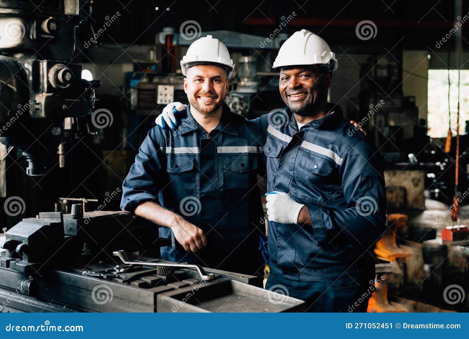 Professional Worker of Manufacturing Factory Stock Image - Image of ...