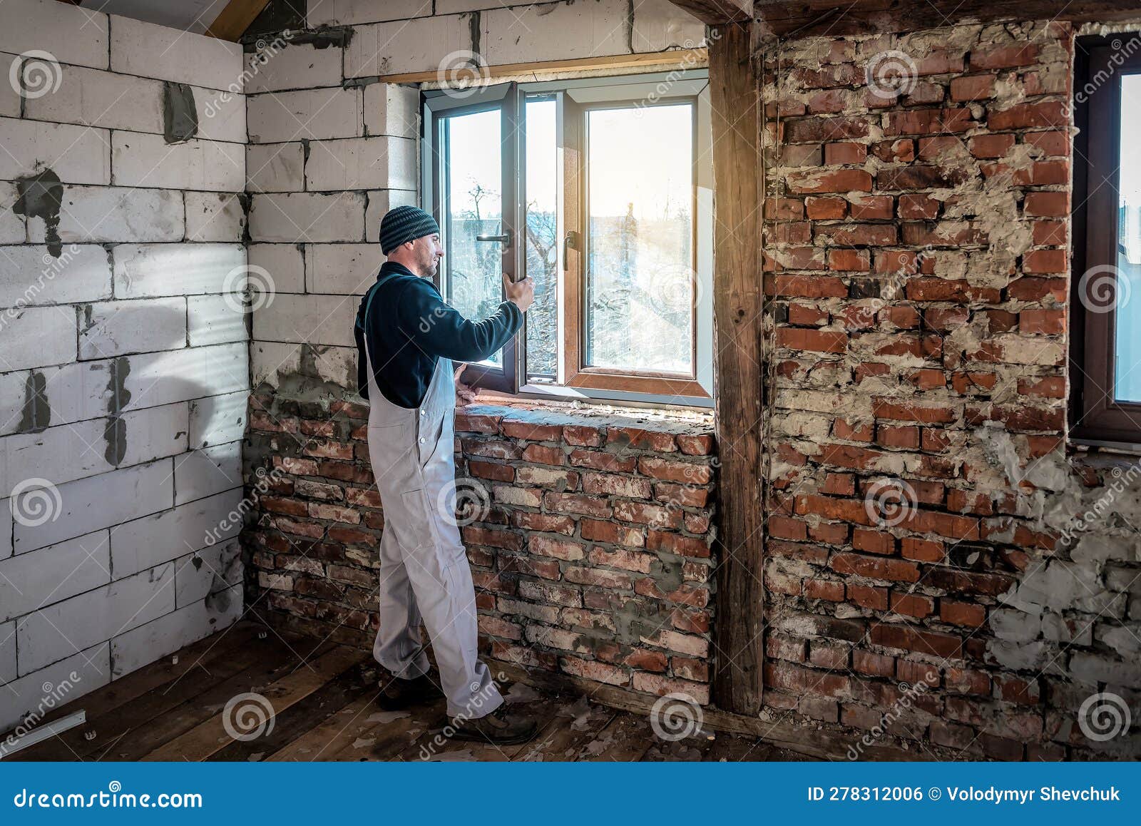 Professional Worker Master Inserts (adjusts) a New Window at the ...