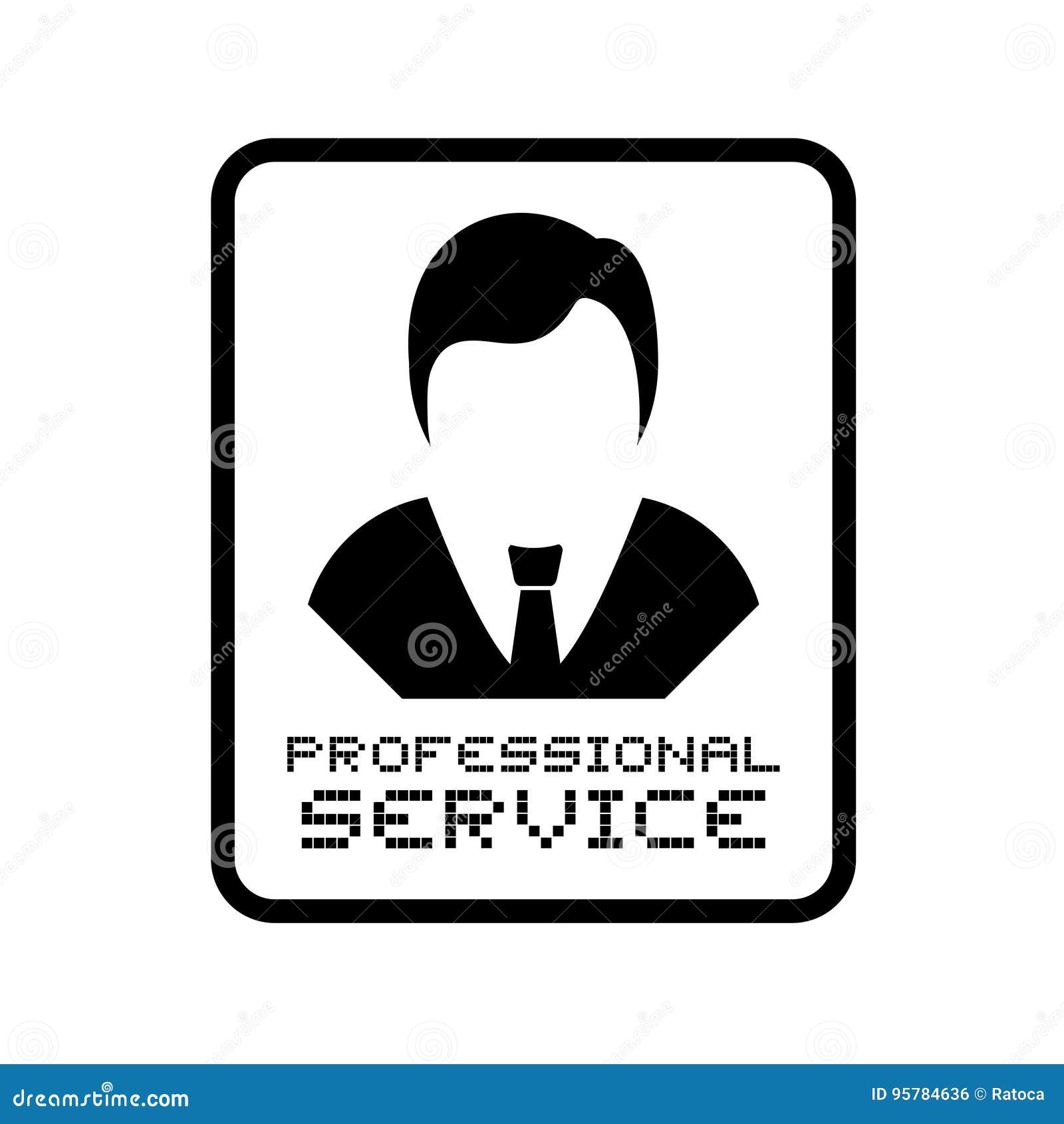 Worker Symbol With Manikin Stock Image | CartoonDealer.com #120304153