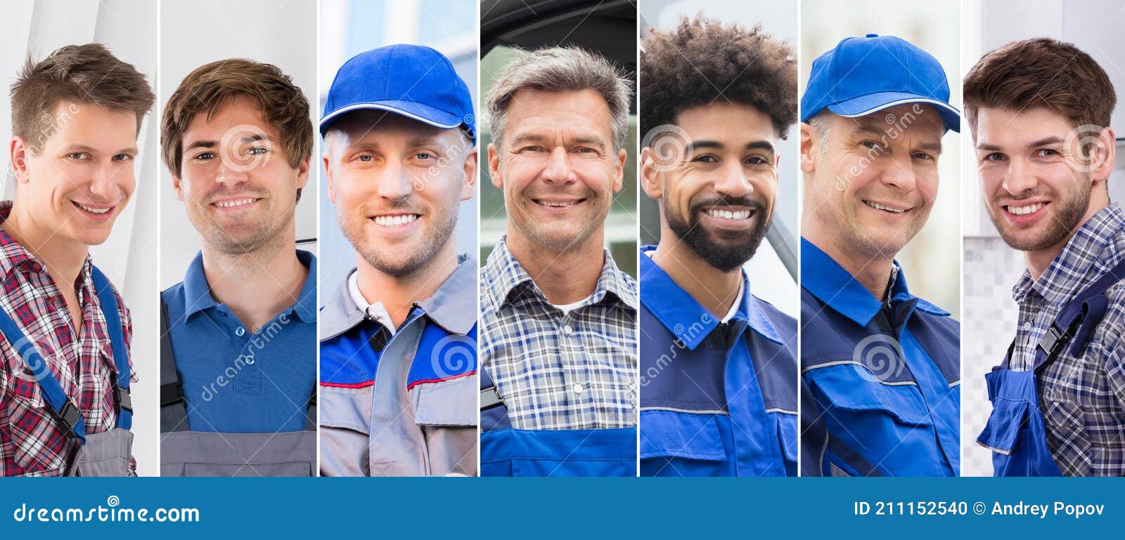 Professional Workers stock photo. Image of movers, painter - 211152540