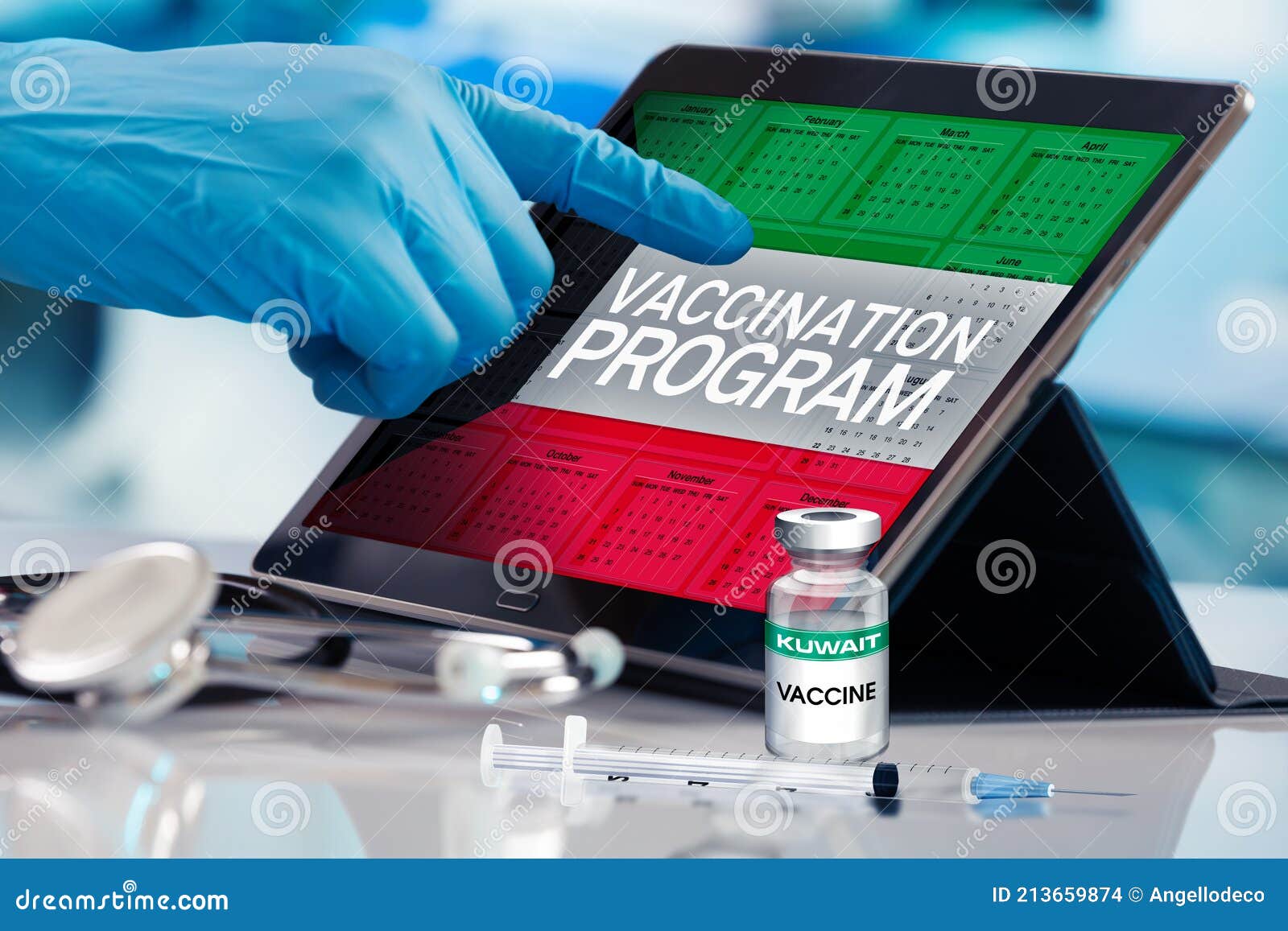 Working with Tablet in the Program of the Vaccination Schedule for ...