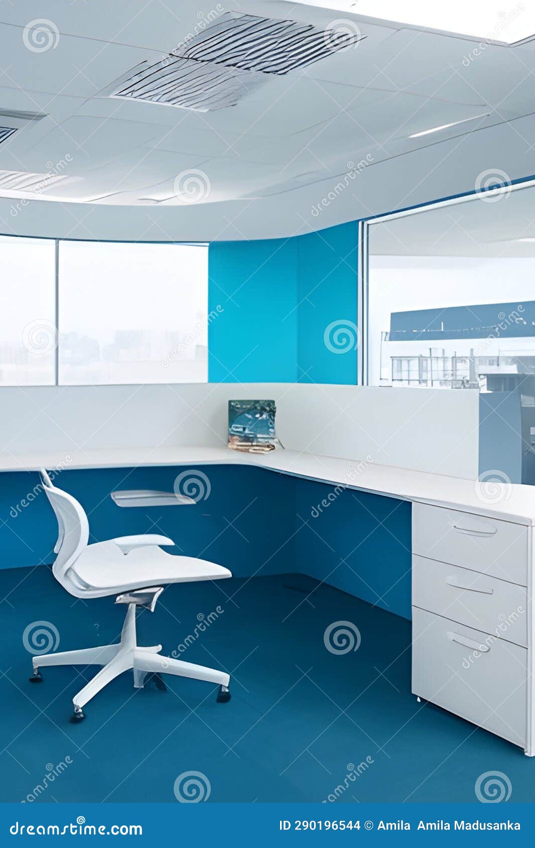 Professional workspace stock illustration. Illustration of screenshot ...