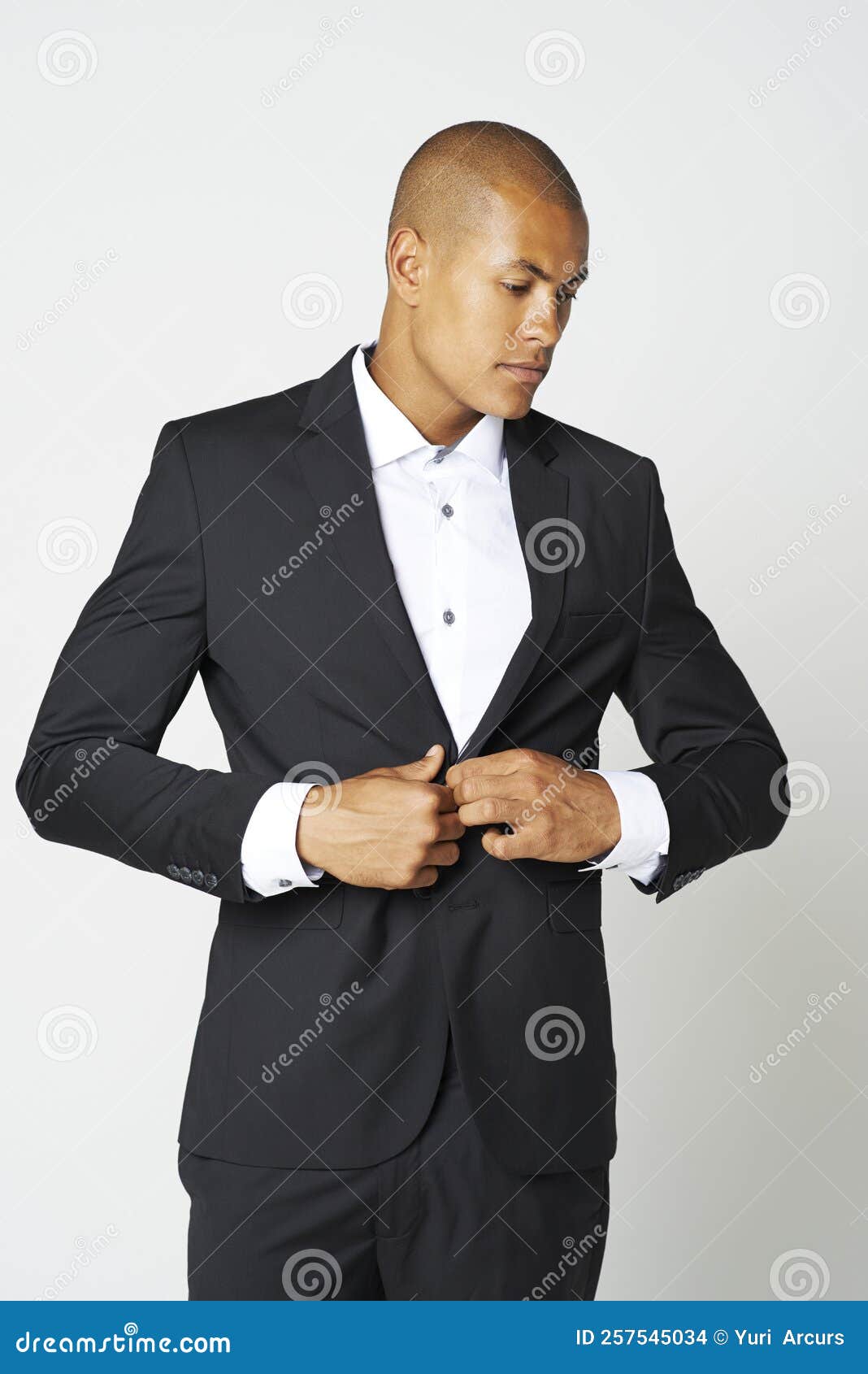 The Professional World Suits Him. Studio Shot of a Handsome Young ...