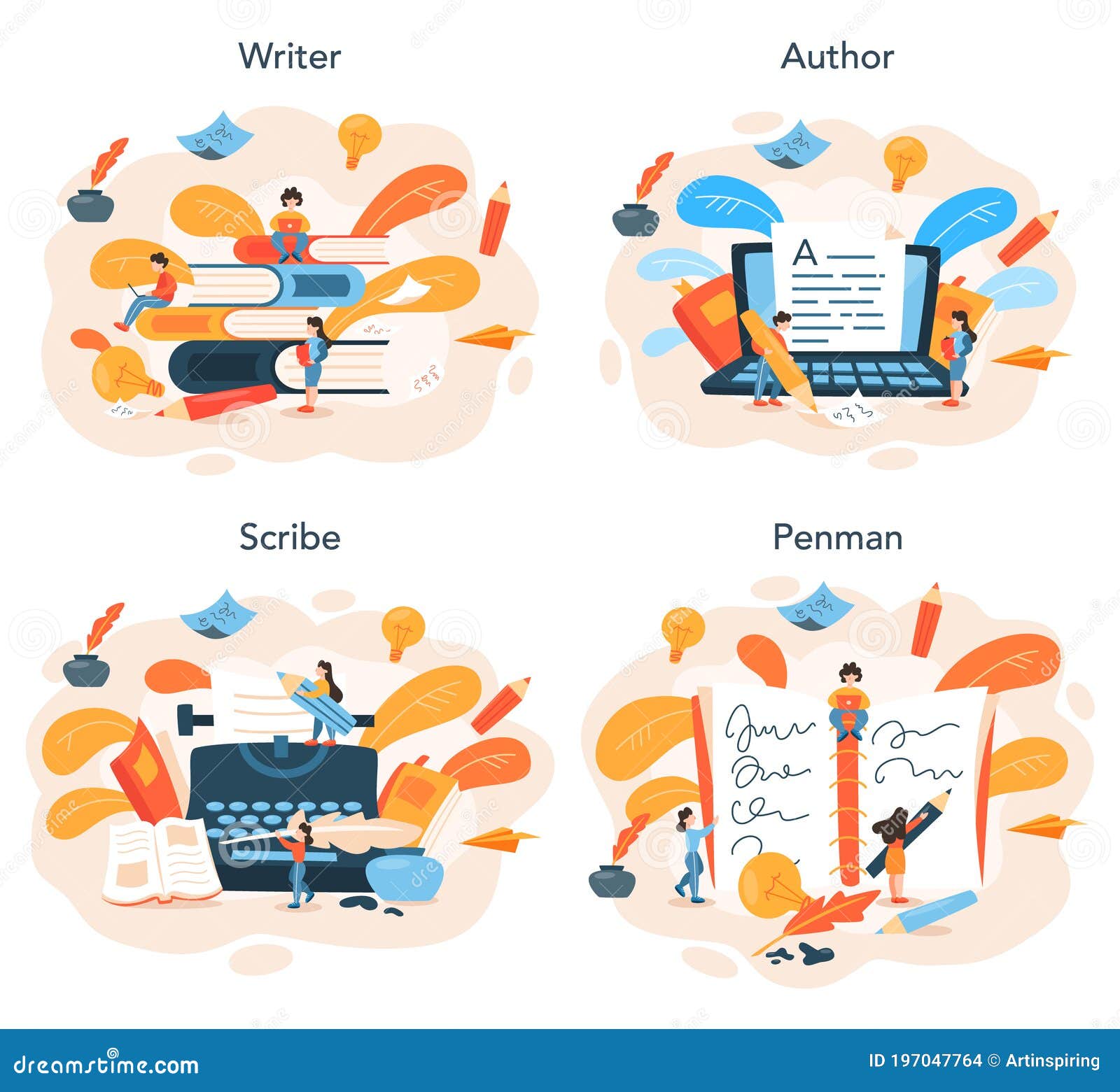 Professional Writer Stock Illustrations – 2,195 Professional Writer ...