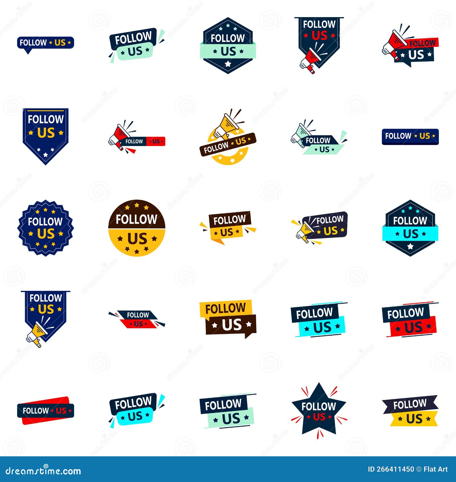 25 Professionally Designed Follow Us Banners for Instagram and Facebook ...