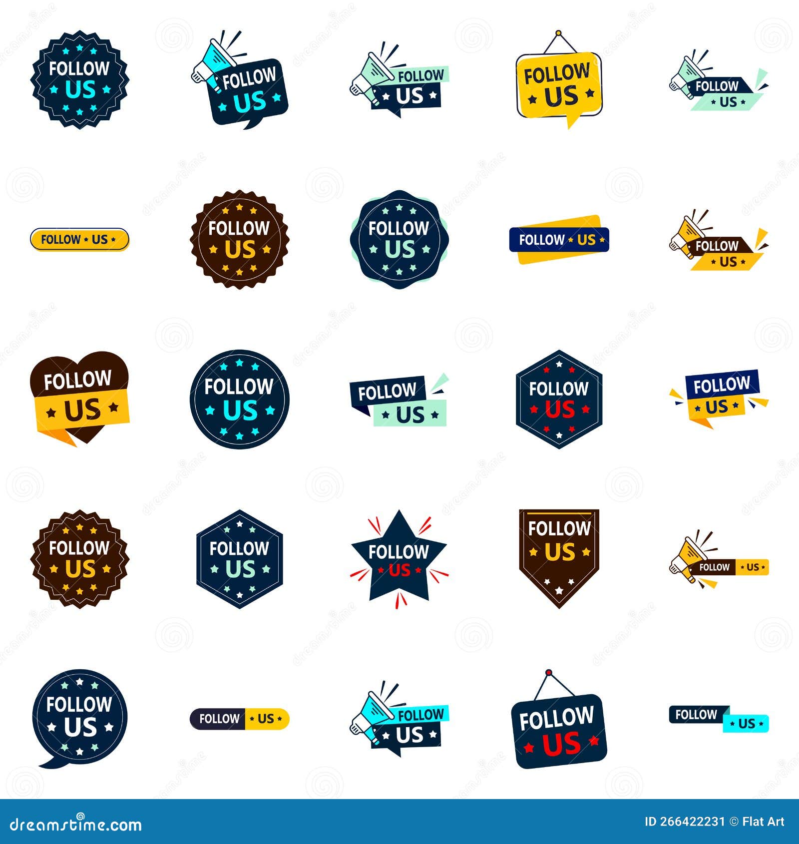 25 Professionally-Designed Follow Us Banners for Instagram and Facebook ...