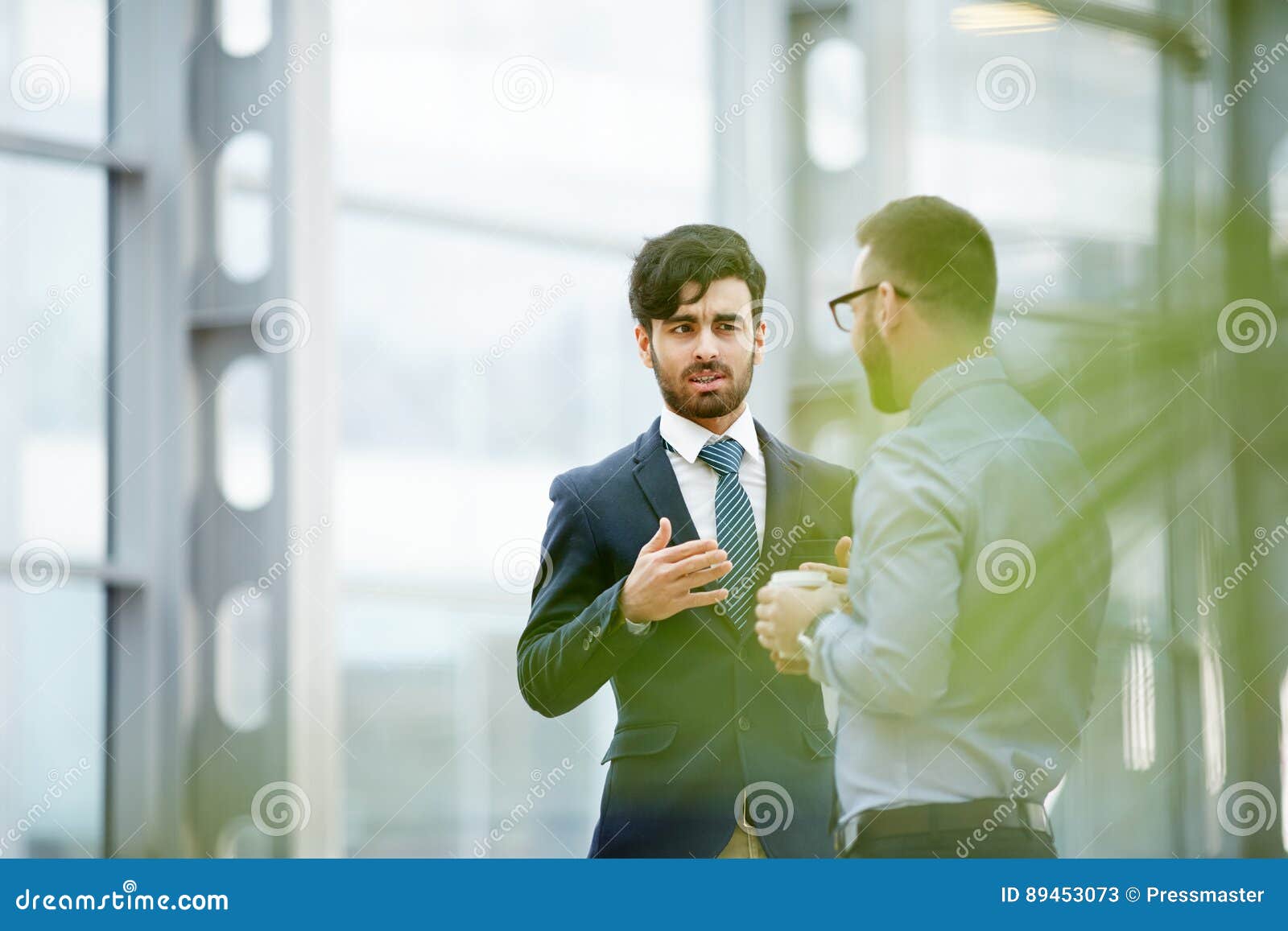 Professionals Communicating Stock Image - Image of economist ...