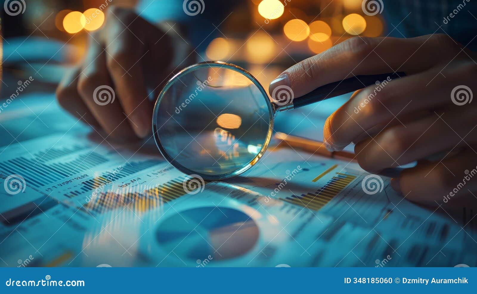 Professionals Conducting a Document Security Audit in Dim Lighting ...