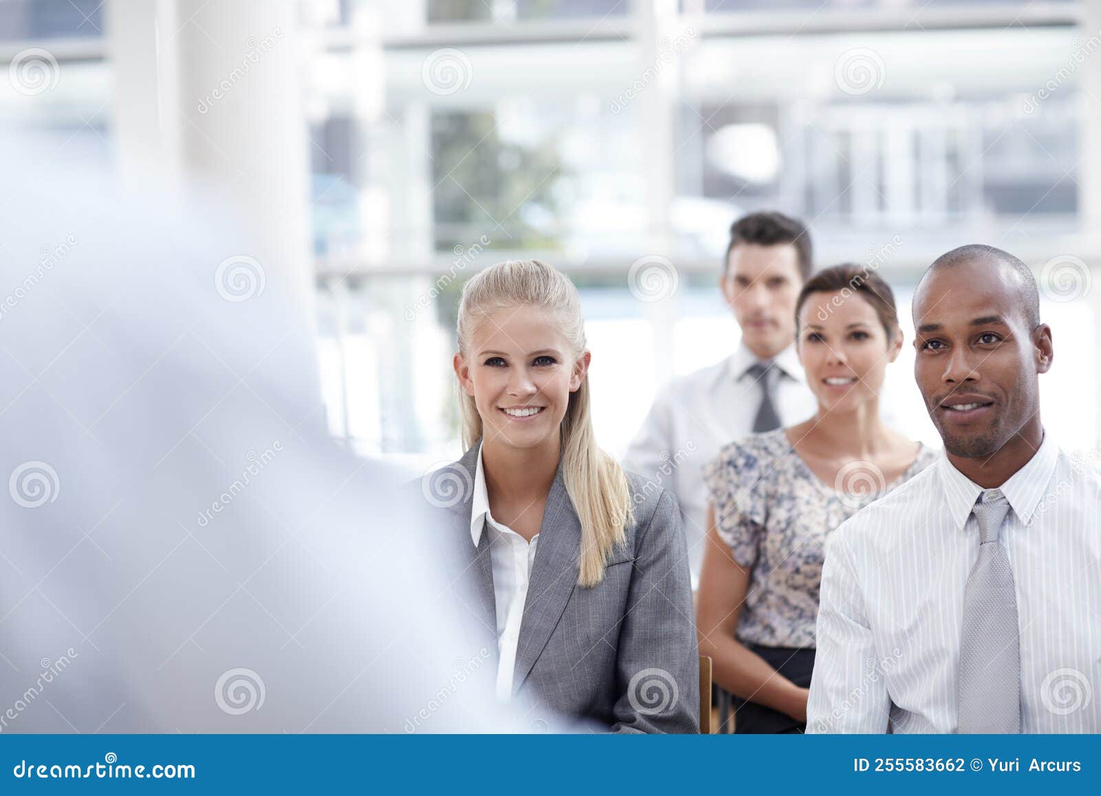 Professionals Happy To Expand Their Pool of Knowledge. a Group of ...