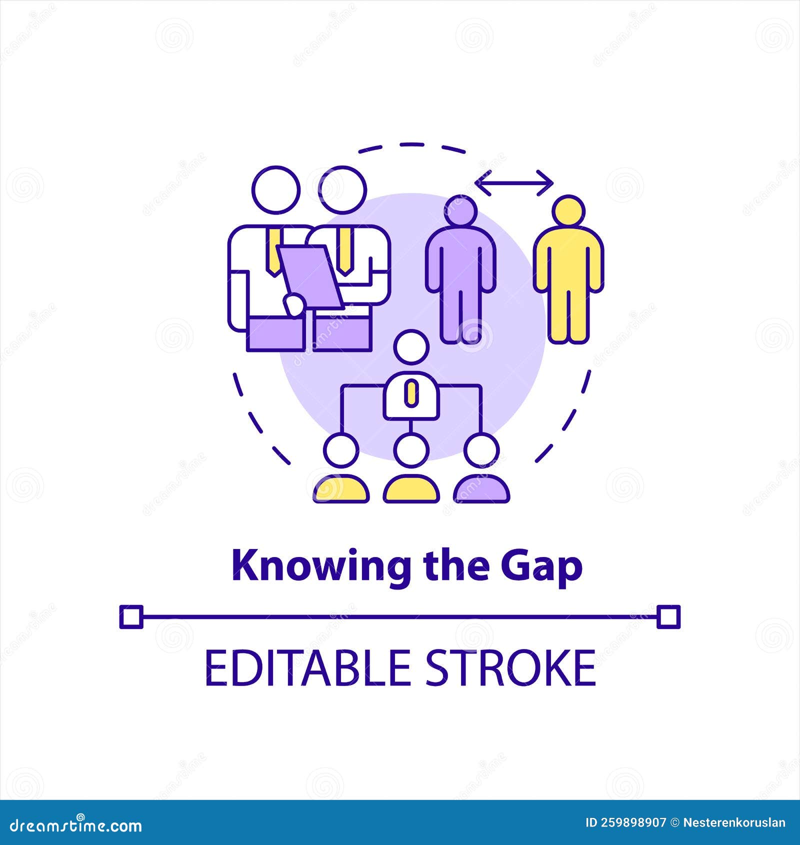 KYC Icon, Know Your Customer, Linear Design Vector Illustration ... KYC Icon, Know Your Customer, Linear Design Vector Illustration ...