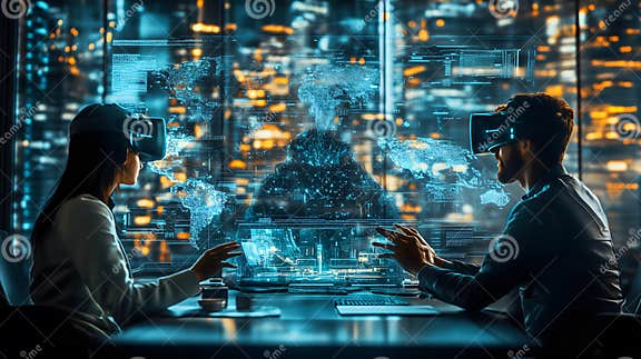 Professionals Using Virtual Reality for Data Visualization in a ...