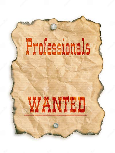 Professionals wanted stock image. Image of texture, employ - 2252941