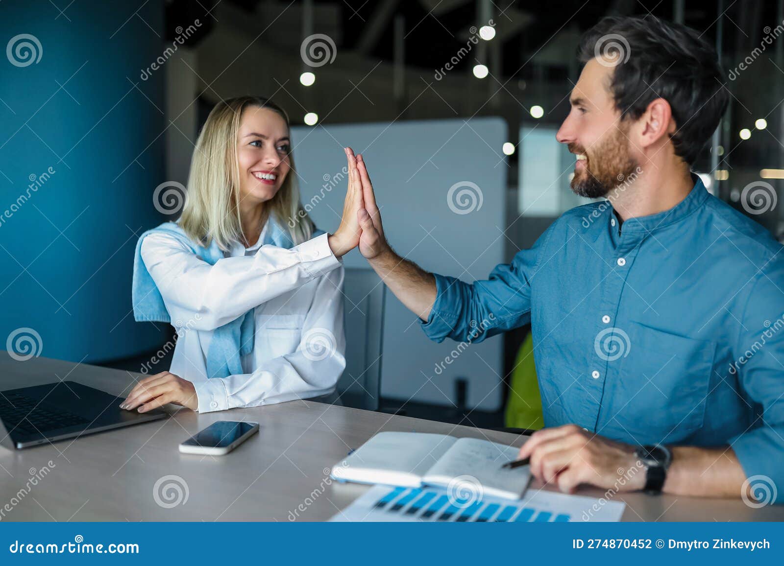 Professionals Working Together at the Office Stock Photo - Image of ...
