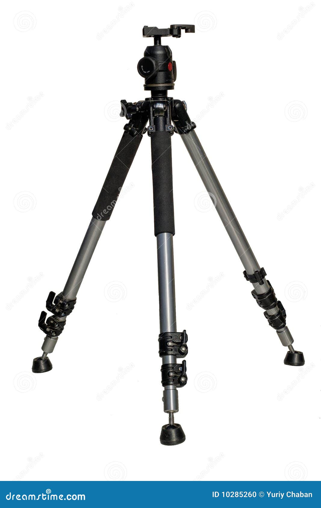 Professionele driepoot stock foto. Image of camcorder - 10285260