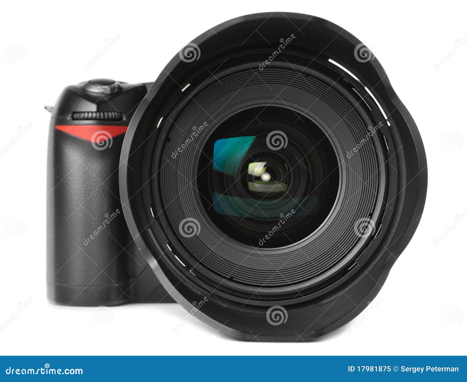 Professionelle Digitale Fotokamera Stockbild - Bild von technologie ...