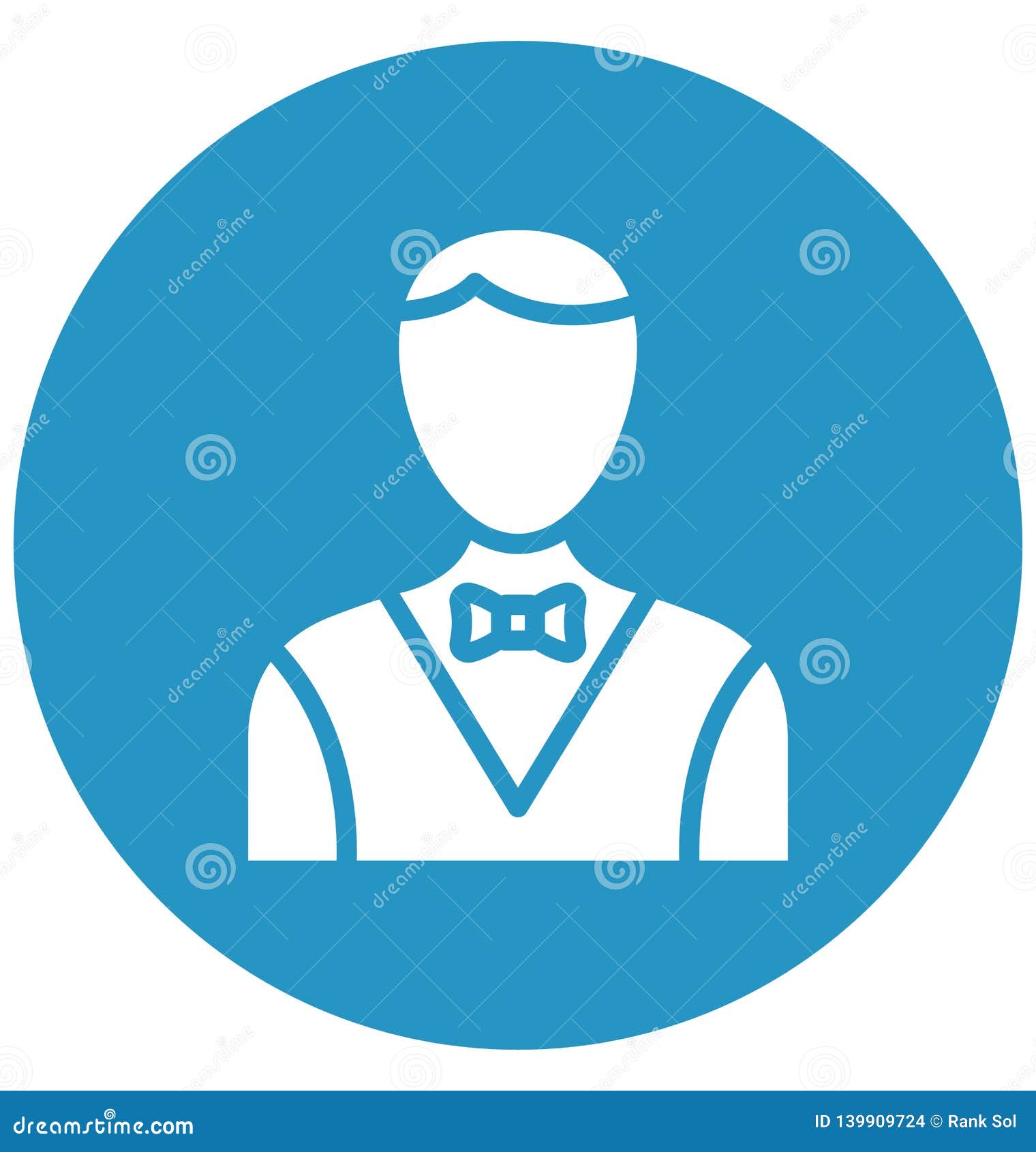 Butler Vector Icon Which Can Easily Modify or Edit Butler Vector Icon ...