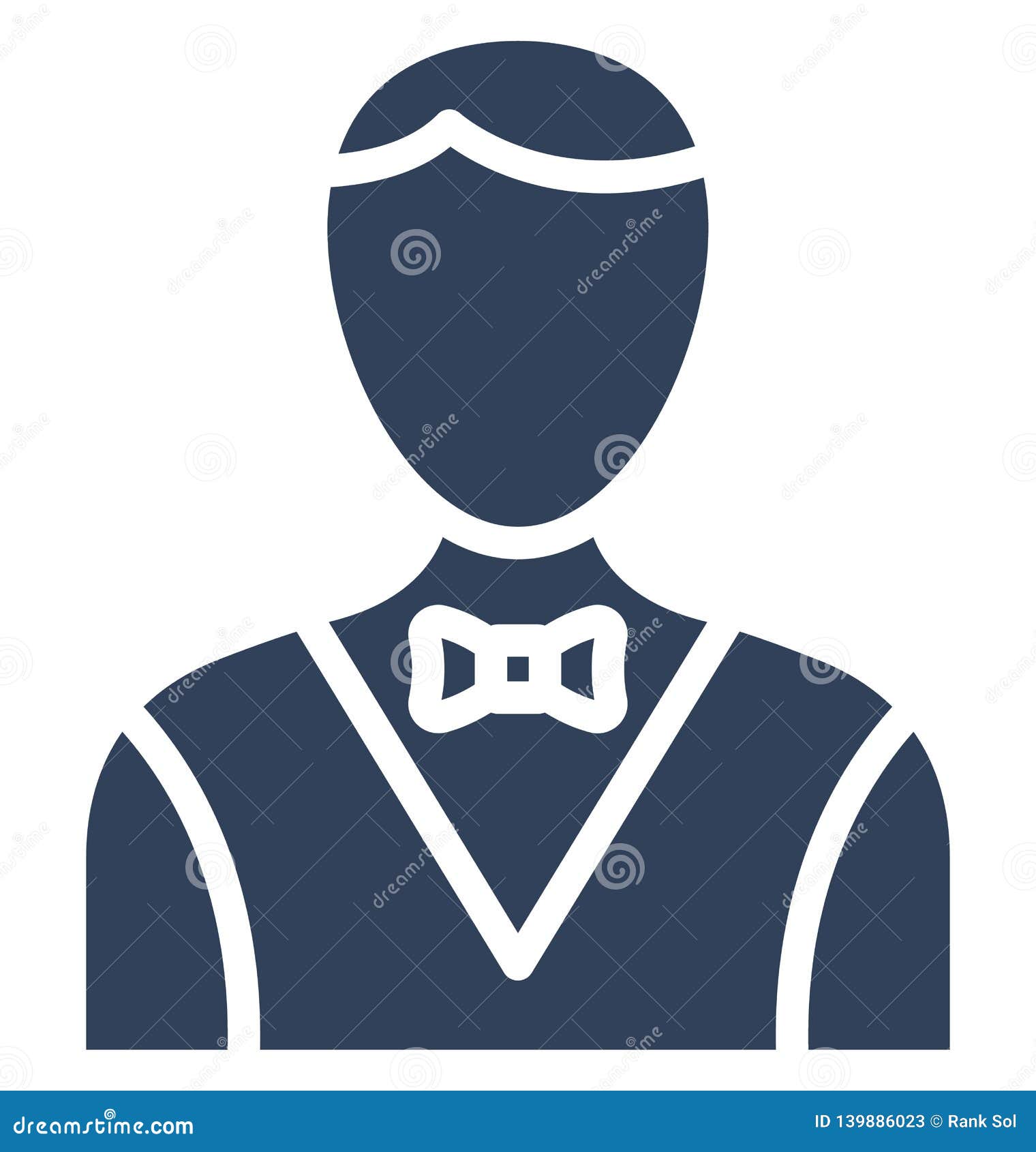 Butler Vector Icon Which Can Easily Modify or Edit Butler Vector Icon ...