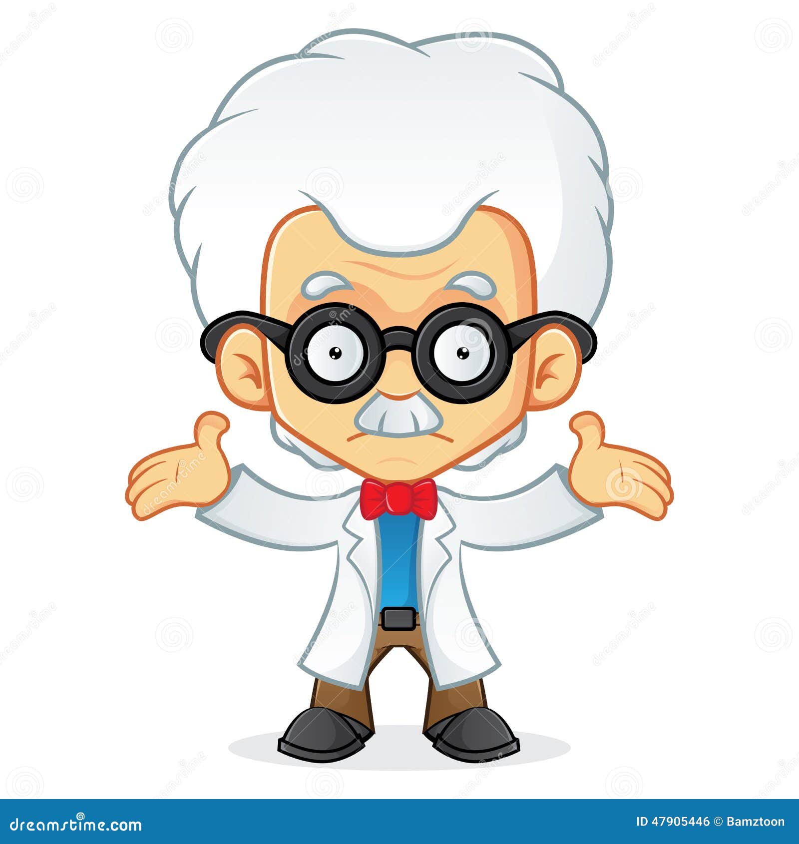 Professor confused stock vector. Illustration of icon - 47905446