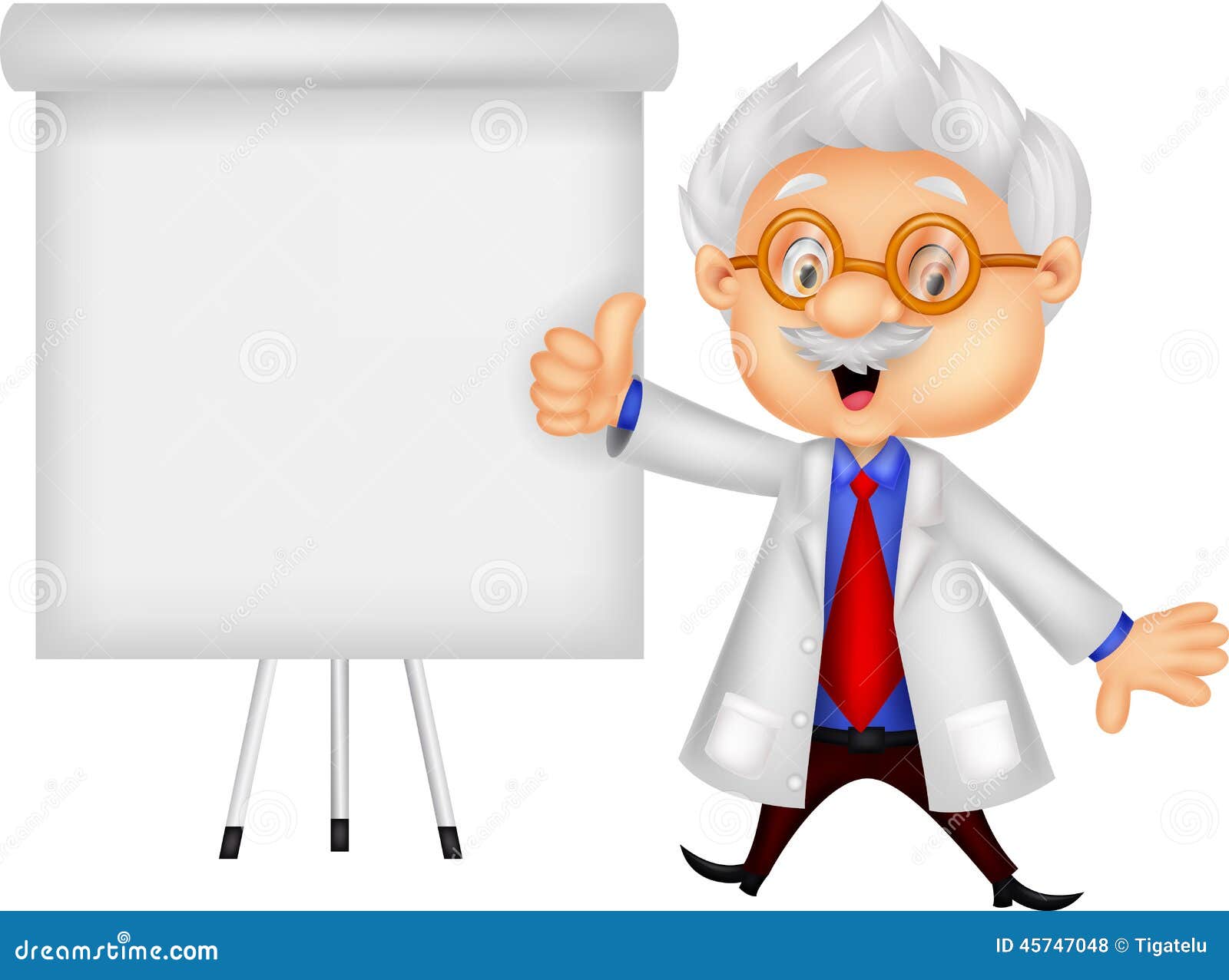 Professor cartoon teaching stock vector. Illustration of presenter ...
