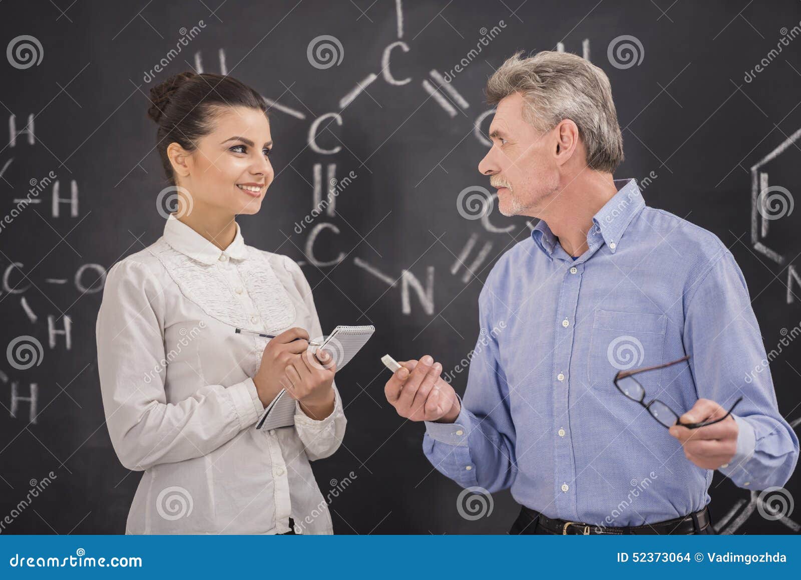 Professor stock photo. Image of professor, college, concentrate - 52373064