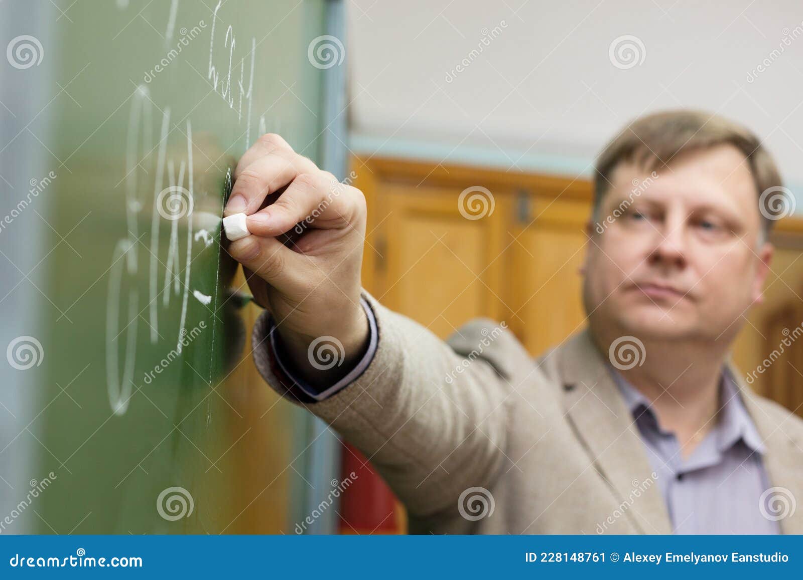 Professor of the Department of Applied Mathematics Stock Image - Image ...