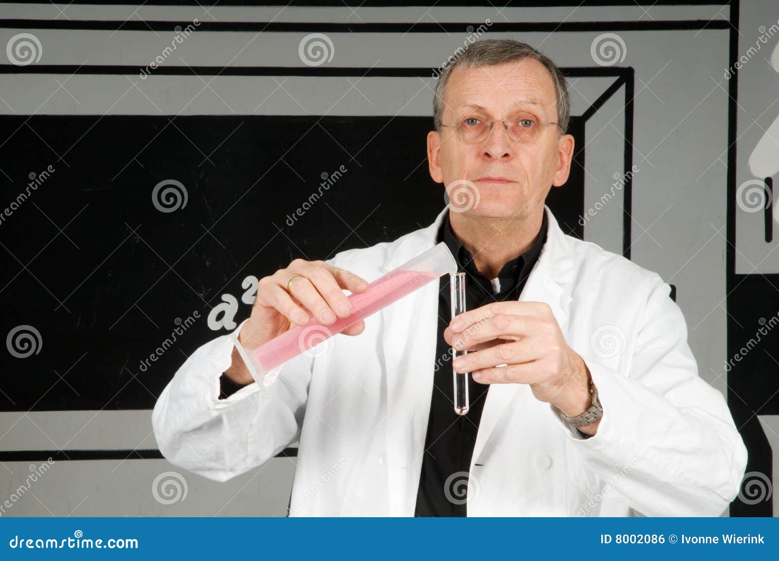 Professor in the Laboratory Stock Photo - Image of working, laboratory ...