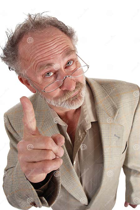 Professor pointing stock photo. Image of work, white, university - 3366684