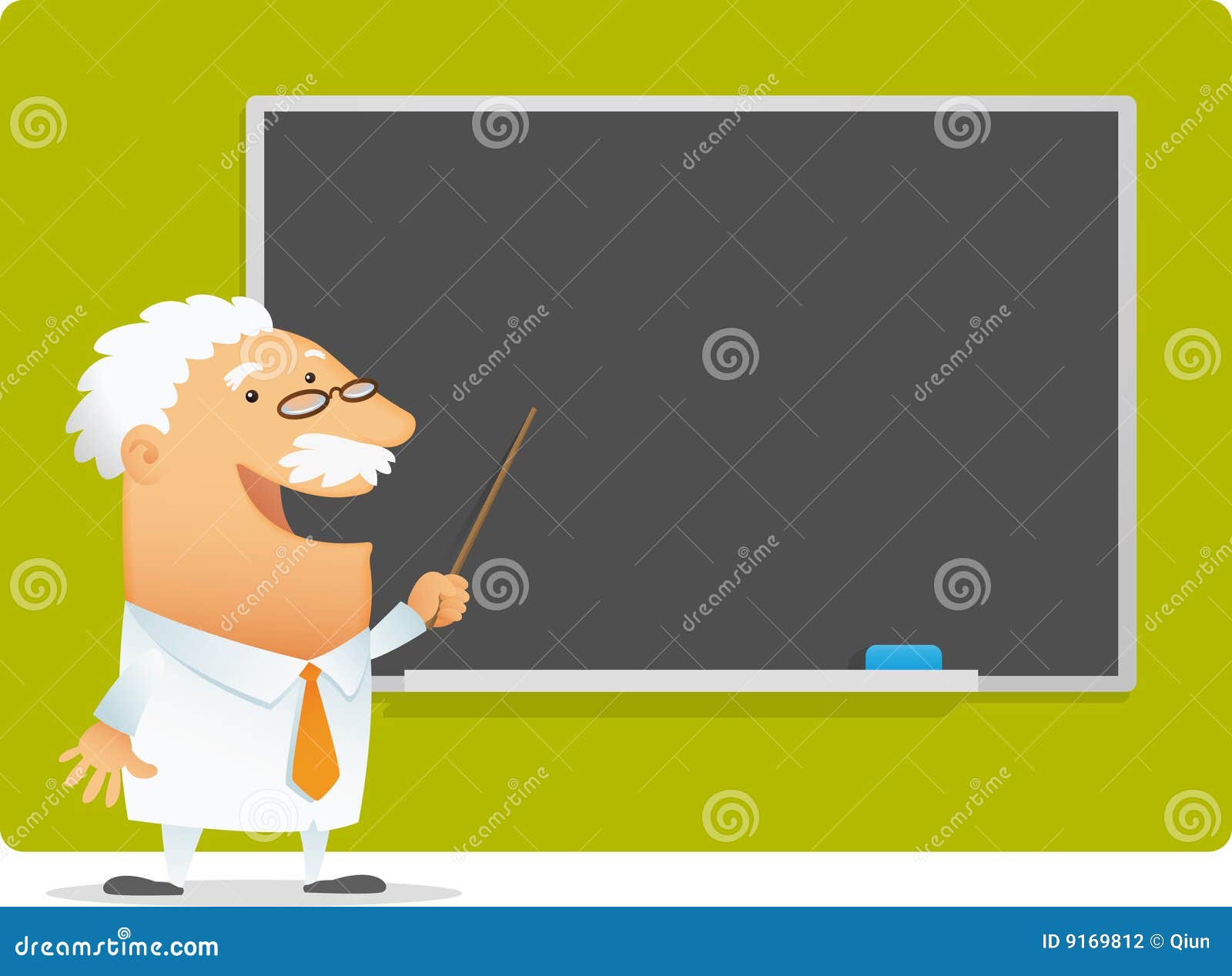 Professor presentation stock vector. Illustration of knowledge - 9169812