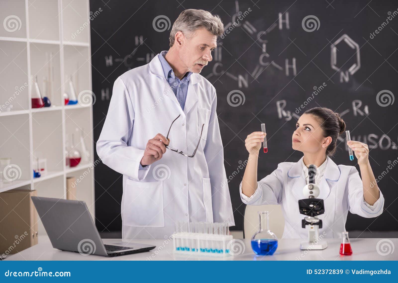 Professor stock image. Image of chemistry, physics, biology - 52372839