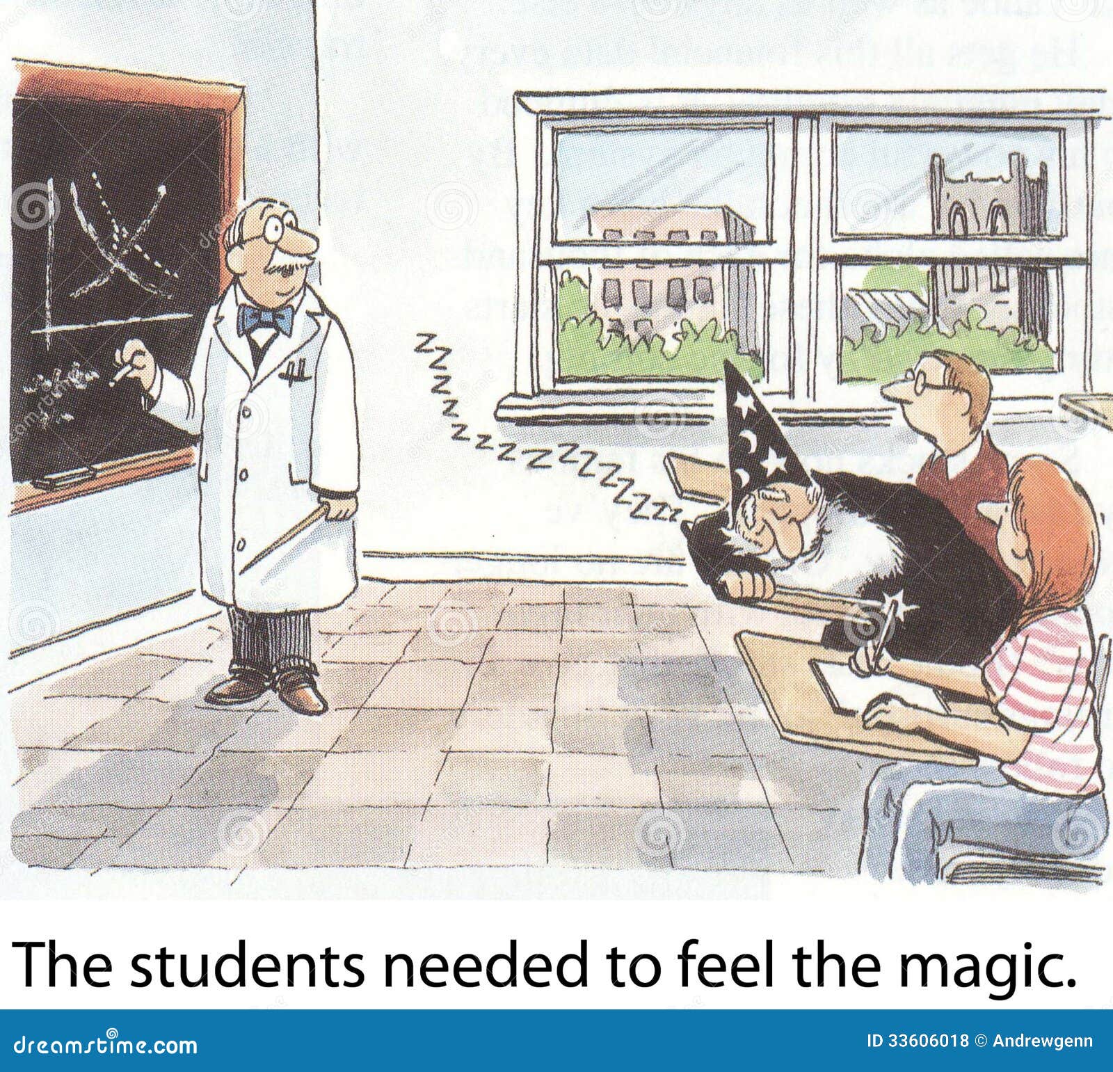 Professor Magic Potion Isolated In The Cartoon | CartoonDealer.com ...