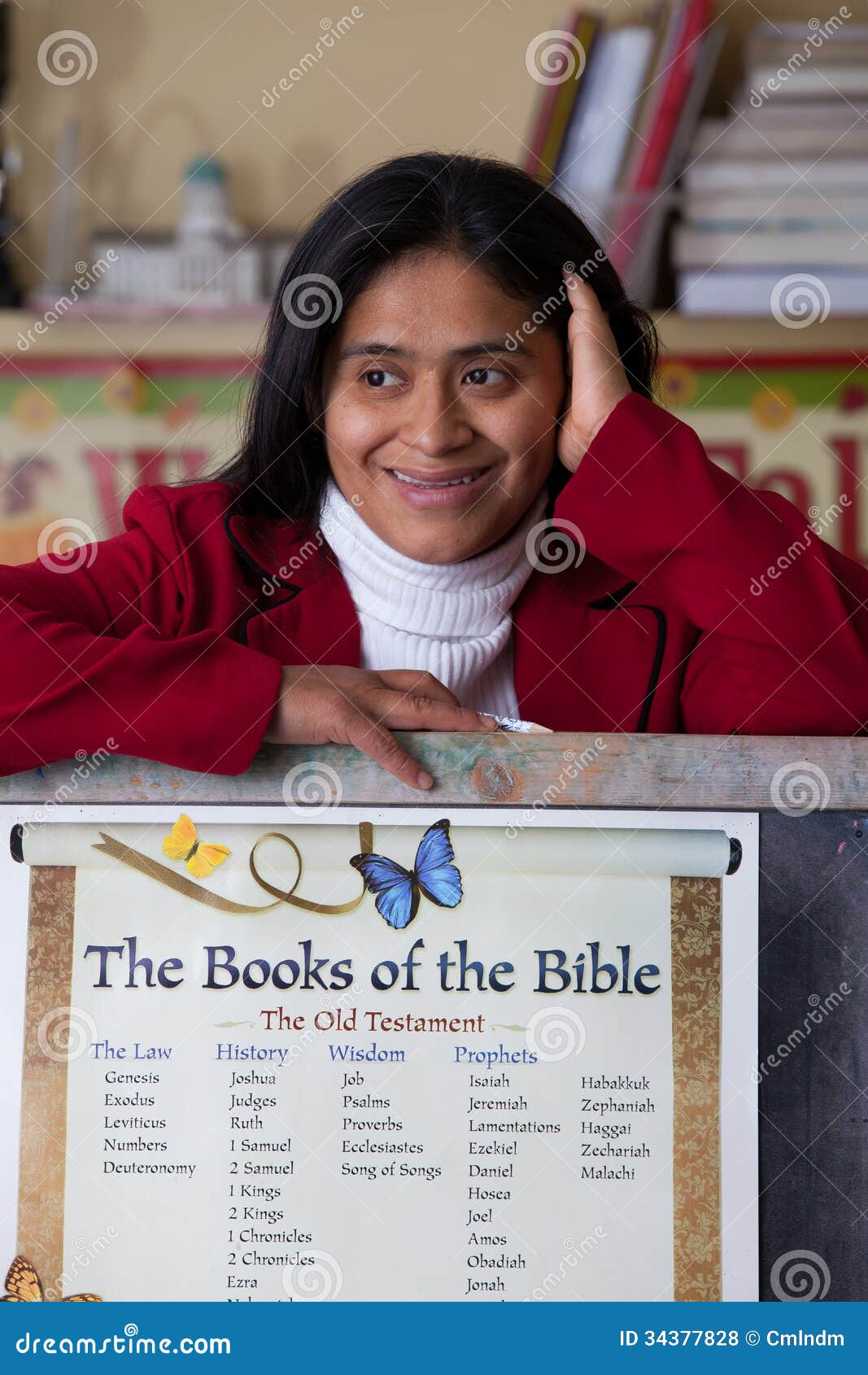Professor Teaching Bible Class Foto de Stock - Imagem de palavra ...