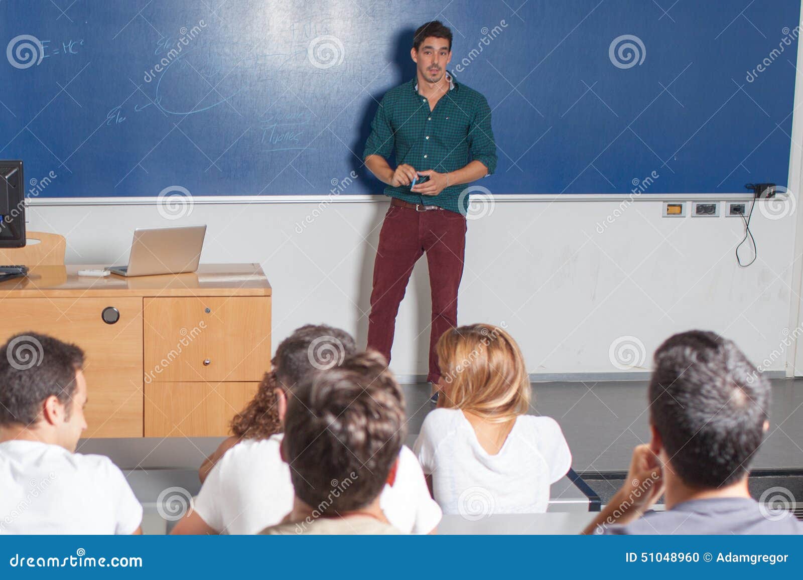 Professor teaching stock photo. Image of tuition, training - 51048960
