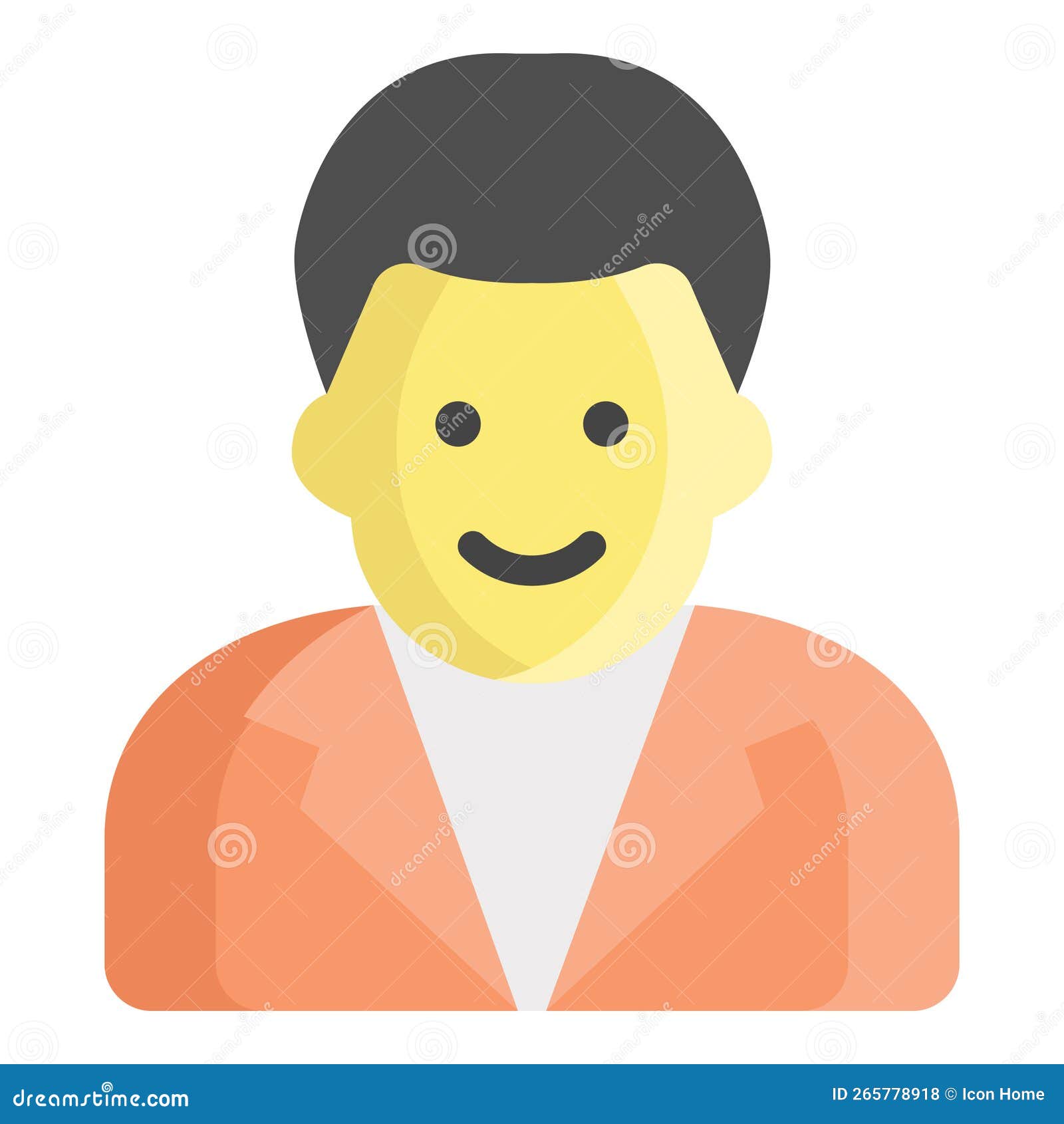 Professor Vector Flat Icon, School and Education Icon Stock Vector ...