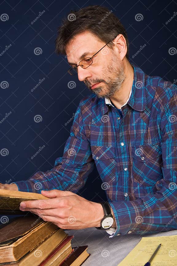 Professor at work stock photo. Image of journalist, attorney - 5692162