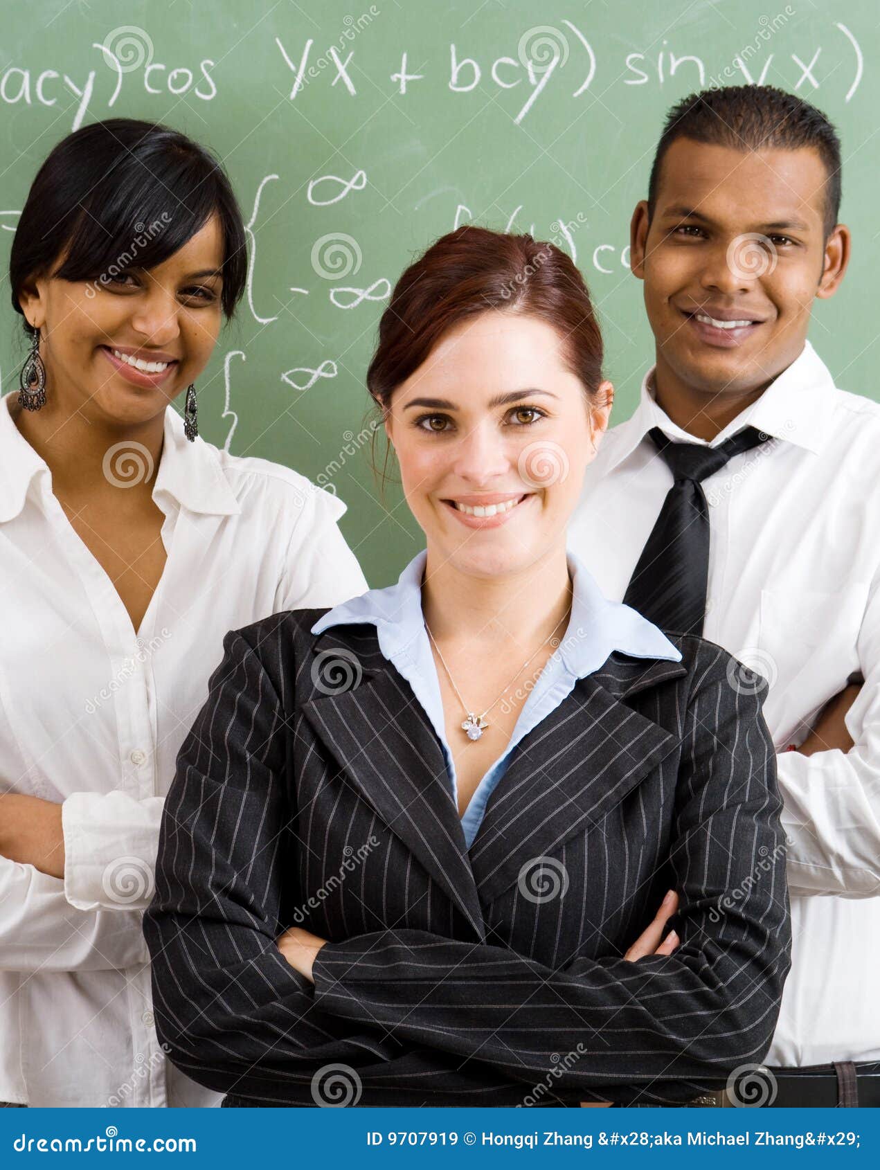 Professores novos imagem de stock. Imagem de homem, atrativo - 9707919