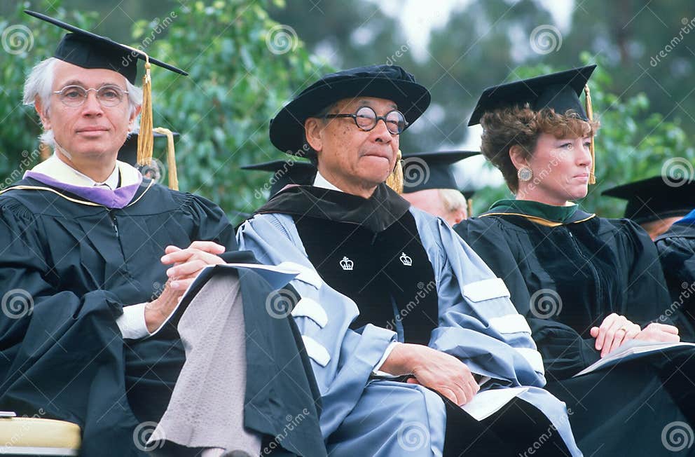 Professors Observing the Graduation Ceremony Editorial Stock Photo ...