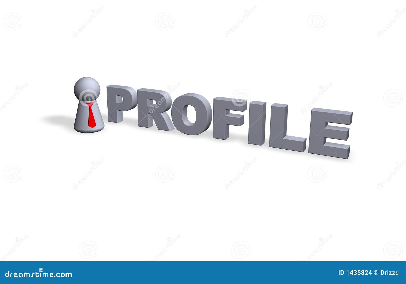 Profile stock illustration. Illustration of listing, overview - 1435824