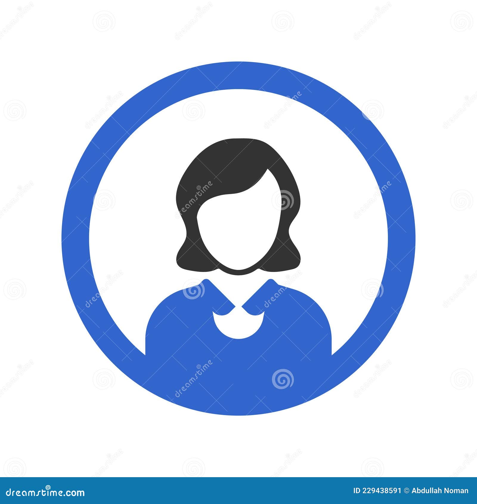 Guest Avatar Vector Illustration. Default Male Profile Icon Image ...