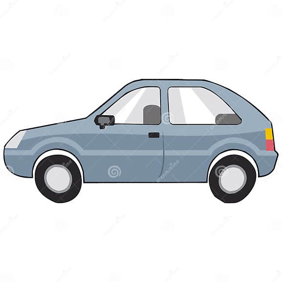 Profile of a car stock vector. Illustration of automobile - 2323154