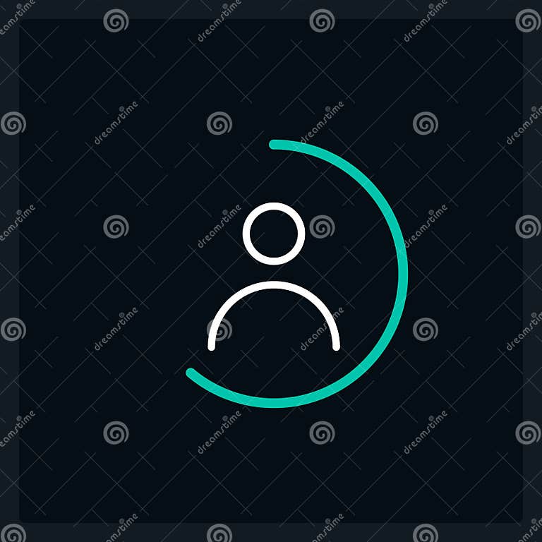 Profile Completion Progress UI Element Template Stock Vector - Illustration of admin, create ...