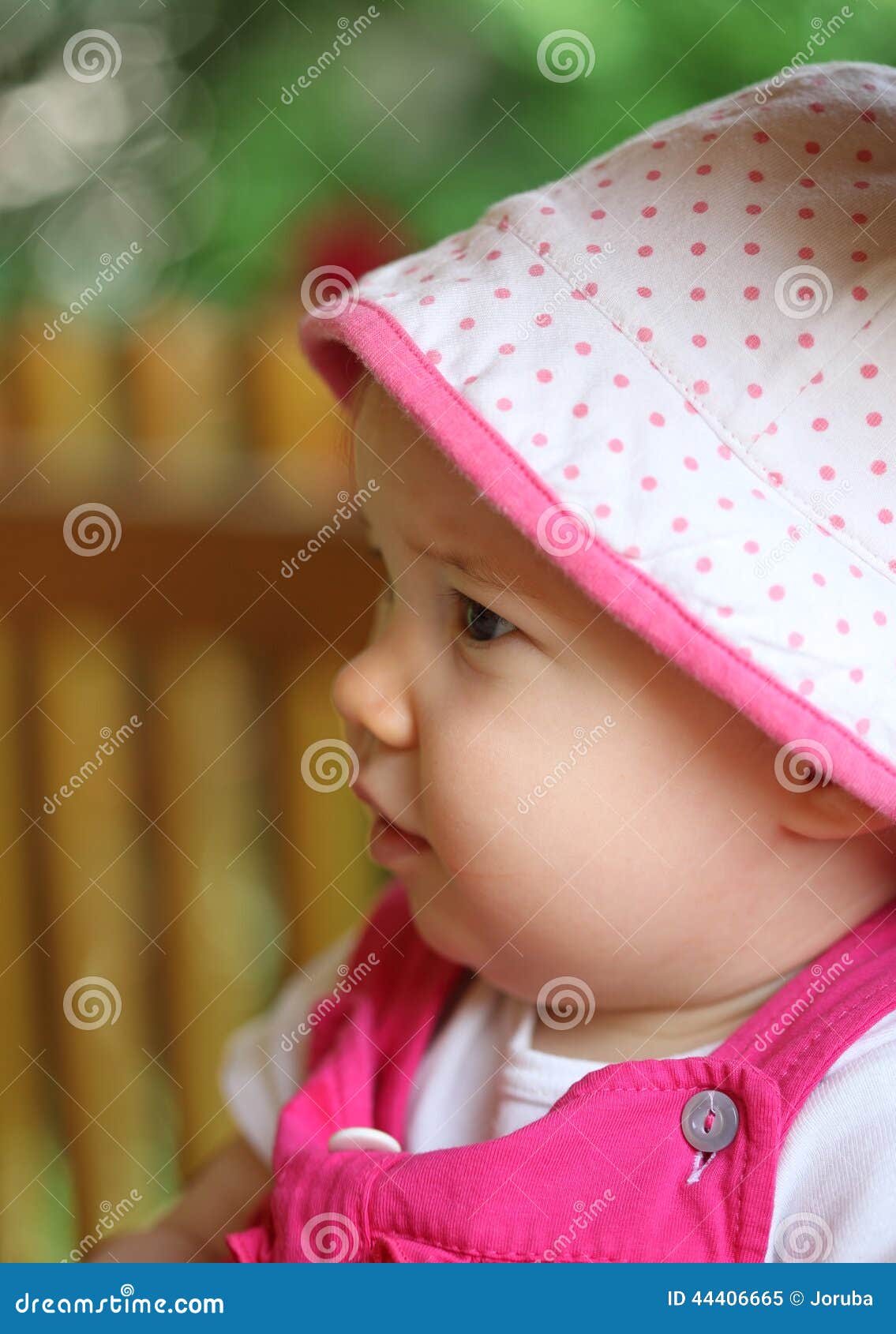 Profile of cute child stock image. Image of child, face - 44406665