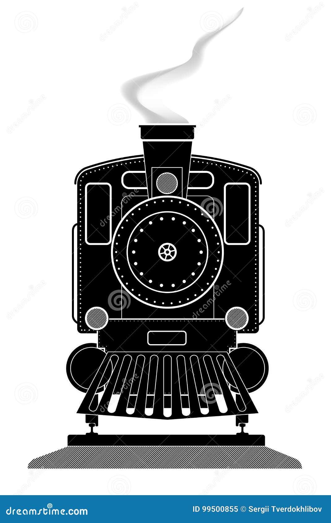 Front Train Engine Clip Art