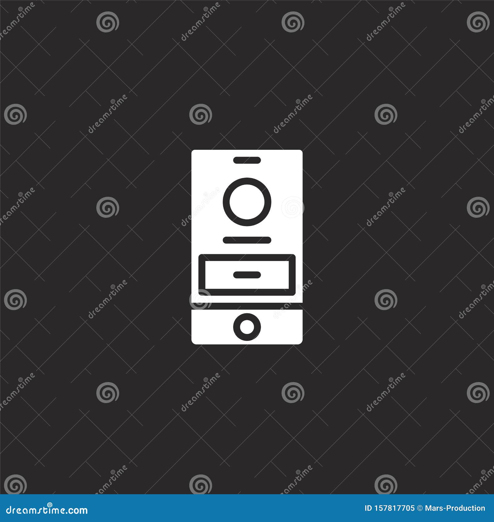 Profile Icon. Filled Profile Icon for Website Design and Mobile, App ...