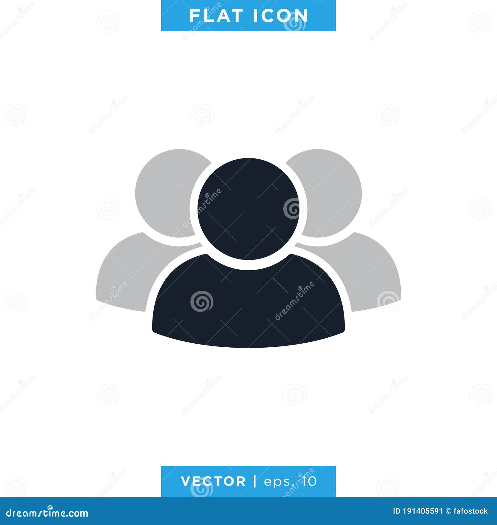 Profile Icon Vector Design Template. Stock Vector - Illustration of ...