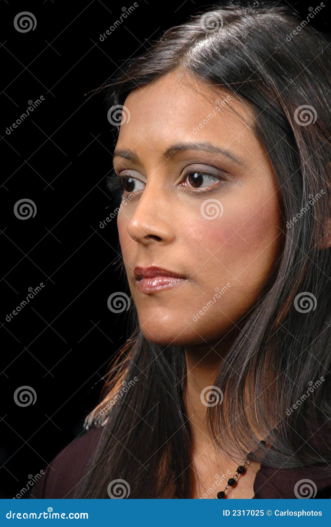 Profile Of Indian Girl Lookind Picture. Image: 2317025